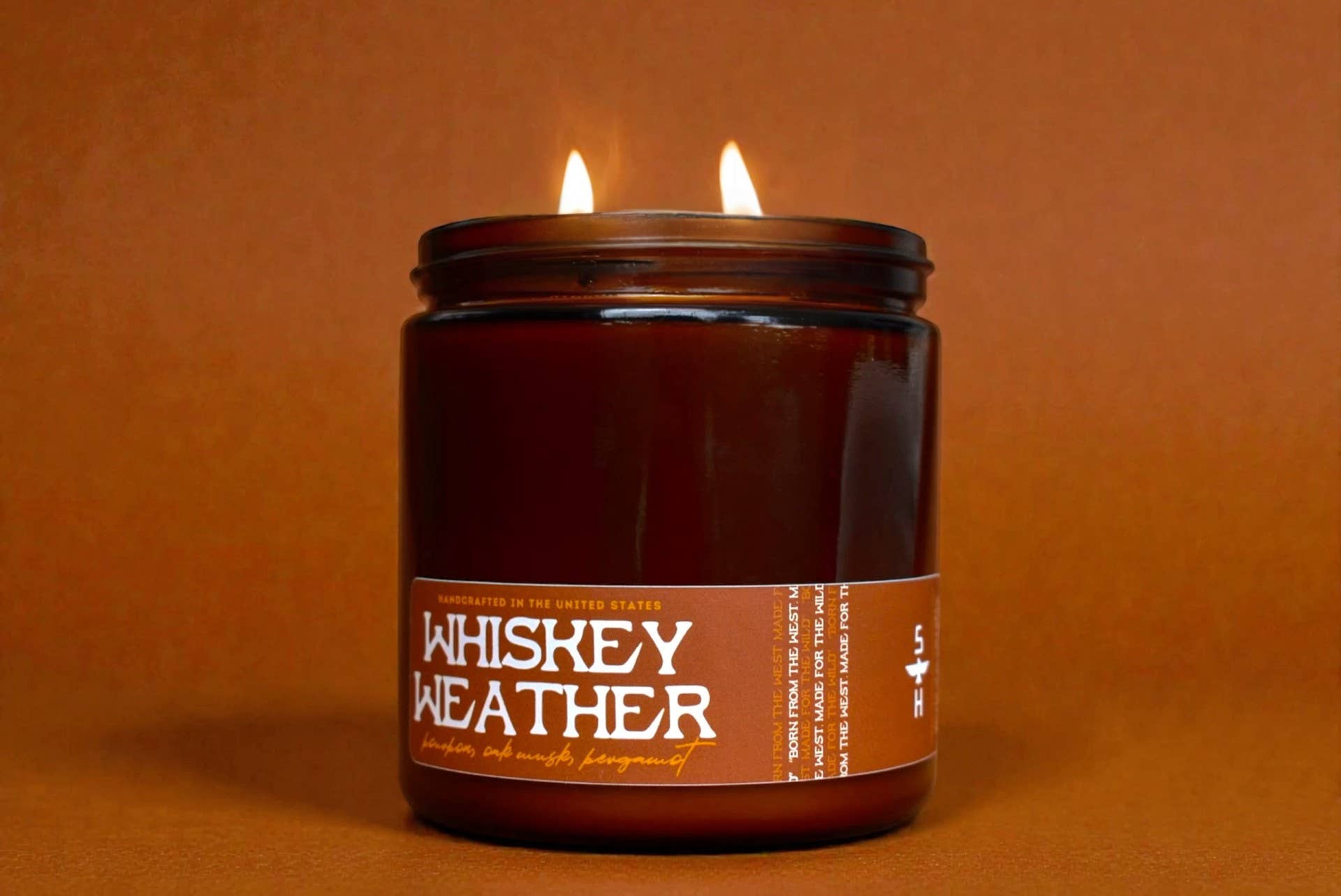 WHISKEY WEATHER - Bourbon & Oak Musk Candle – Country Hippie Apparel